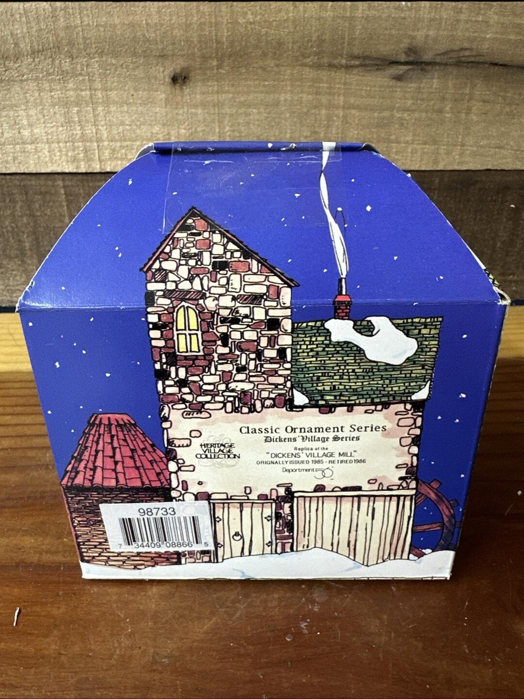Ornament Dept 56 Charles Dickens Village Dickens Village Mill # 98733 ...