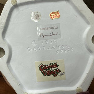 Vintage 1990 Geo Z Lefton Colonial Village Town Center Gazebo - Etsy