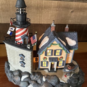 Department 56 New England Village Trinity Ledge Lighthouse 56-56611 - Etsy