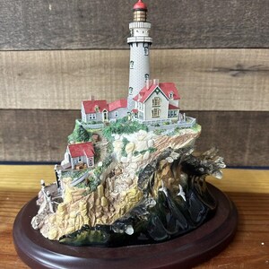 Lenox Lighthouse Decorative Collectible "light at Land's End" 1998 - Etsy