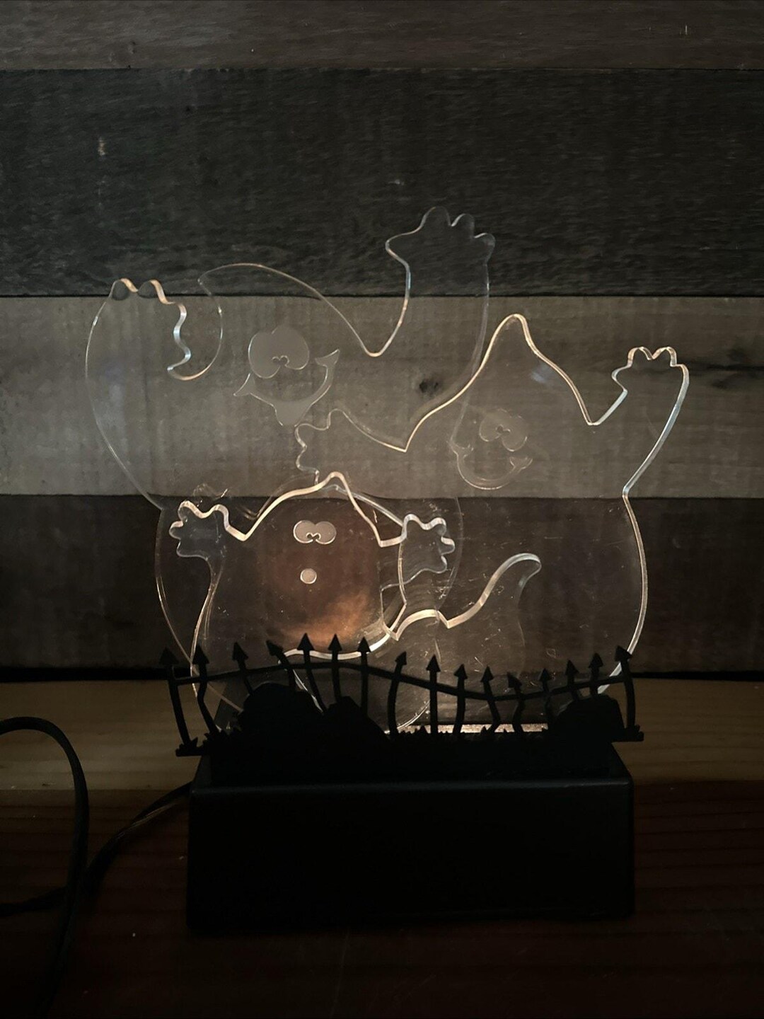 Vintage Hallmark Halloween Boo Bazaar Ghosts Lighted in Box - Etsy