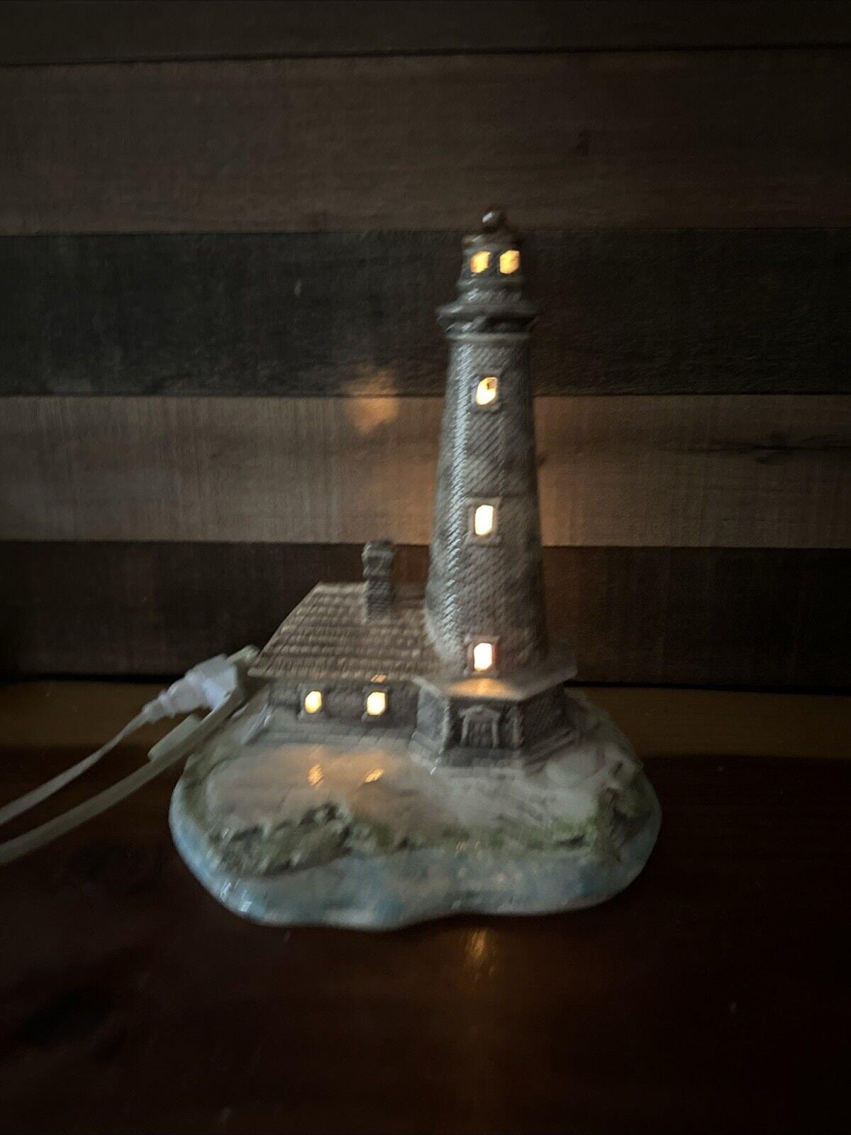 Byron Molds Handpainted Ceramic Lighted Lighthouse - Etsy