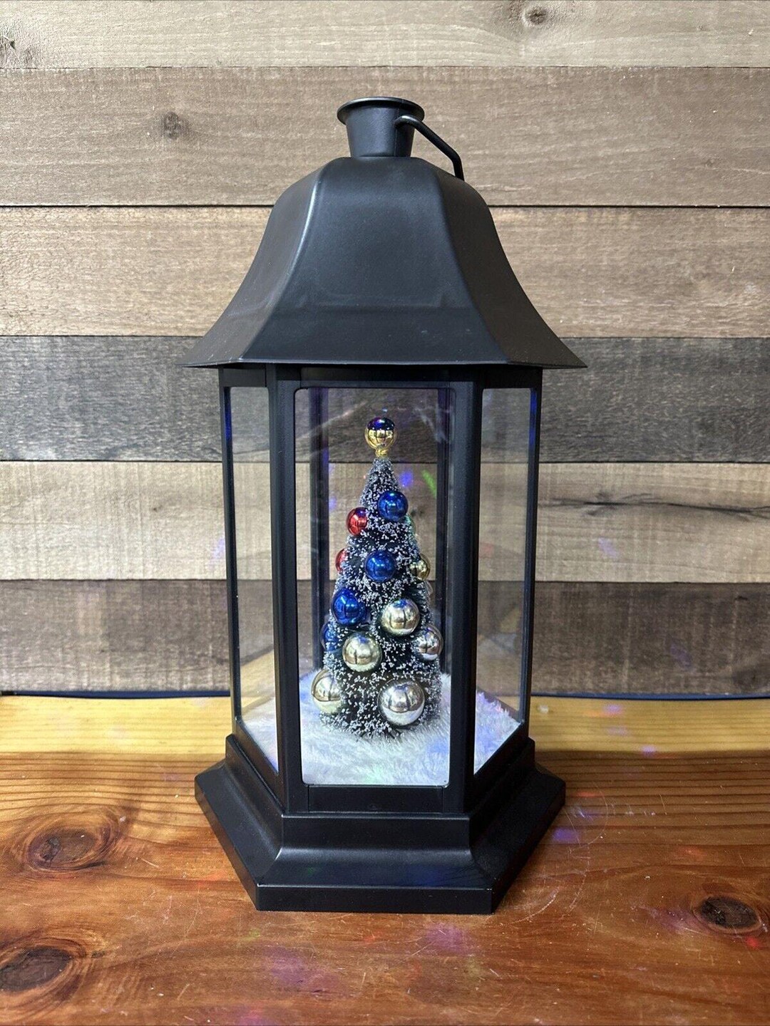 Omega Bright Designs Moving Projection Christmas Lantern 17” Tall - Etsy