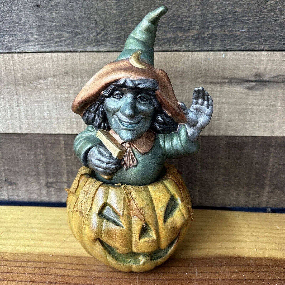Musical Moving Witch in Pumpkin 10” - Etsy