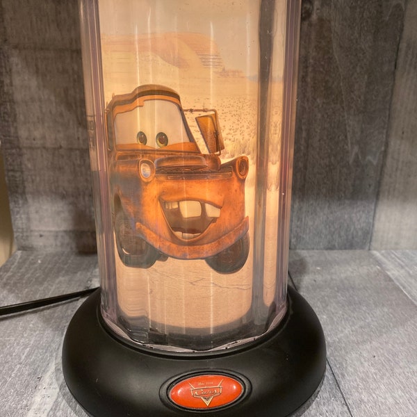Disneys Cars Lamp - Etsy