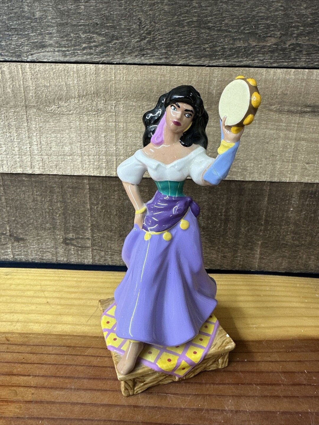 DISNEY Esmeralda Hunchback of Notre Dame Ceramic Porcelain Figure - Etsy