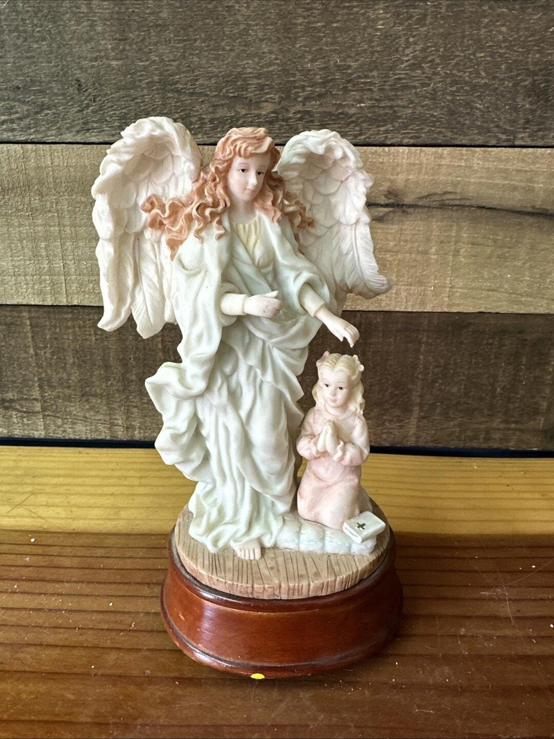 Seraphim Angel Music Box, Plays Amazing Grace (1997) - Etsy
