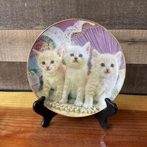 Little Treasures Cat Kitten Collector Plate - Etsy