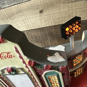 Coca-cola Main Street Collection Stadium Christmas Village Baseball ...
