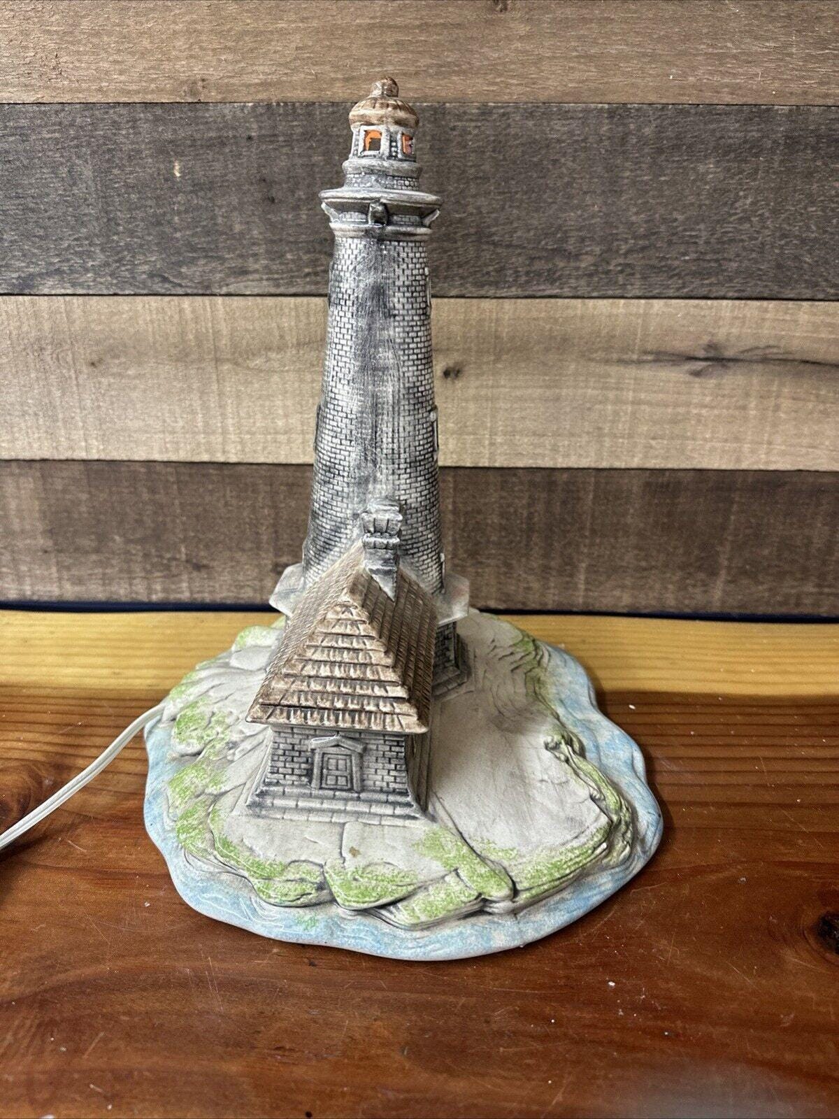 Byron Molds Handpainted Ceramic Lighted Lighthouse - Etsy
