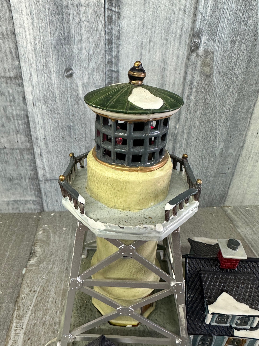 Lemax Rotating Beacon Lighthouse -flaws - Etsy