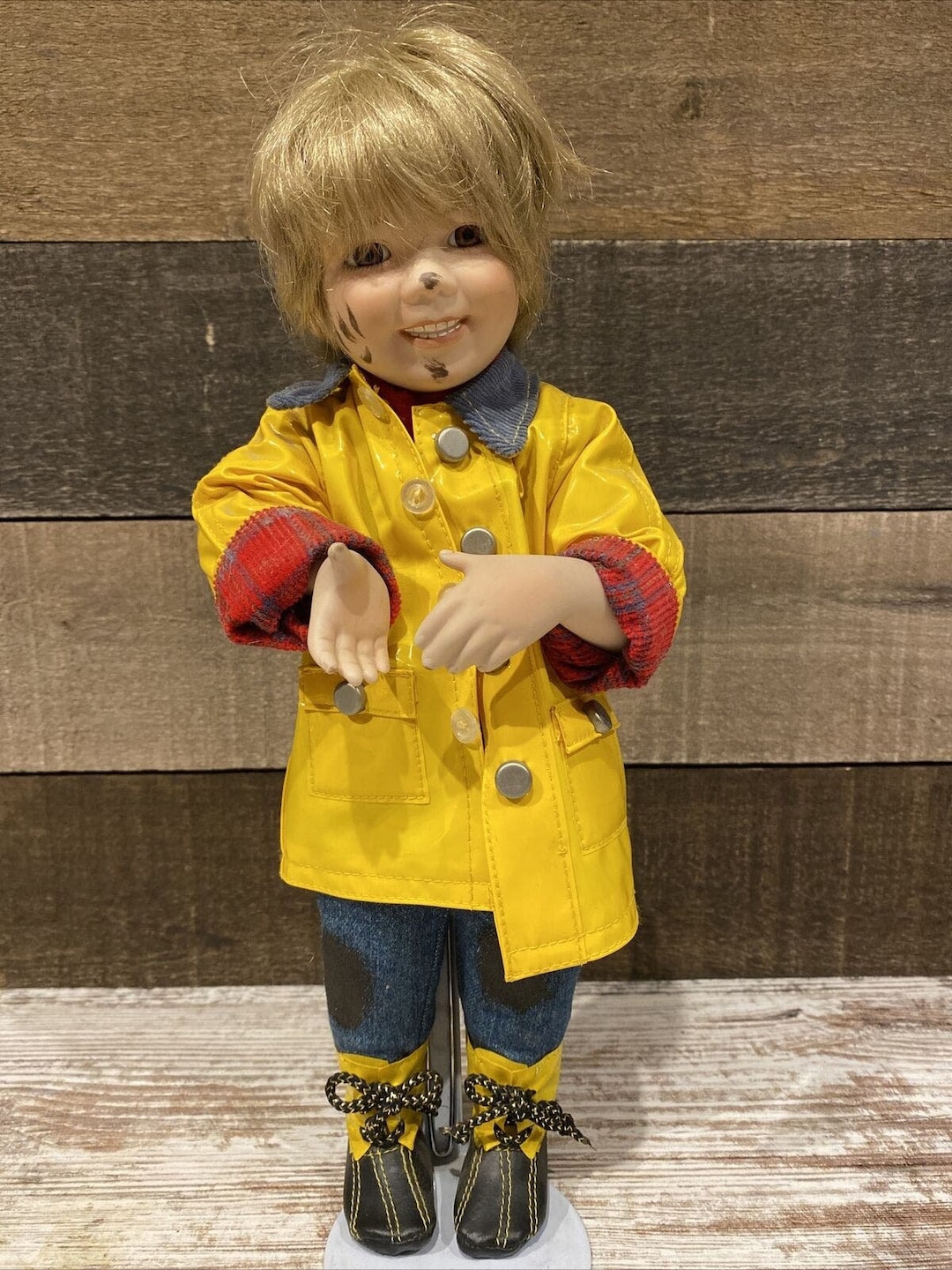 12" MR. MISCHIEF Porcelain Doll - Joyce Reavey - Etsy