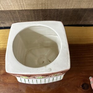 Vintage Ceramic Bakery Cookie Jar With Building Details on All Sides - Etsy