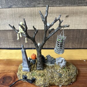 Spooky Town Lemax Caged Monster Battery Operated 2004 Retired - Etsy