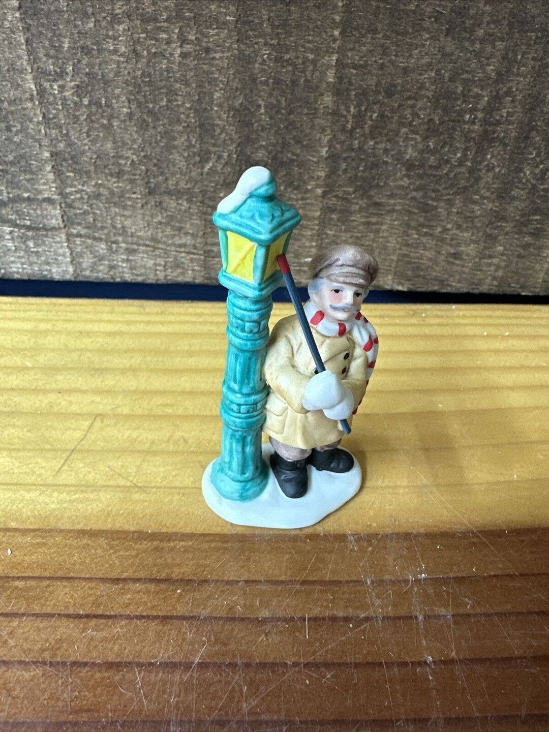 Vintage 1988 Lefton Christmas Village Ivan the Lamplighter #06741 - Etsy