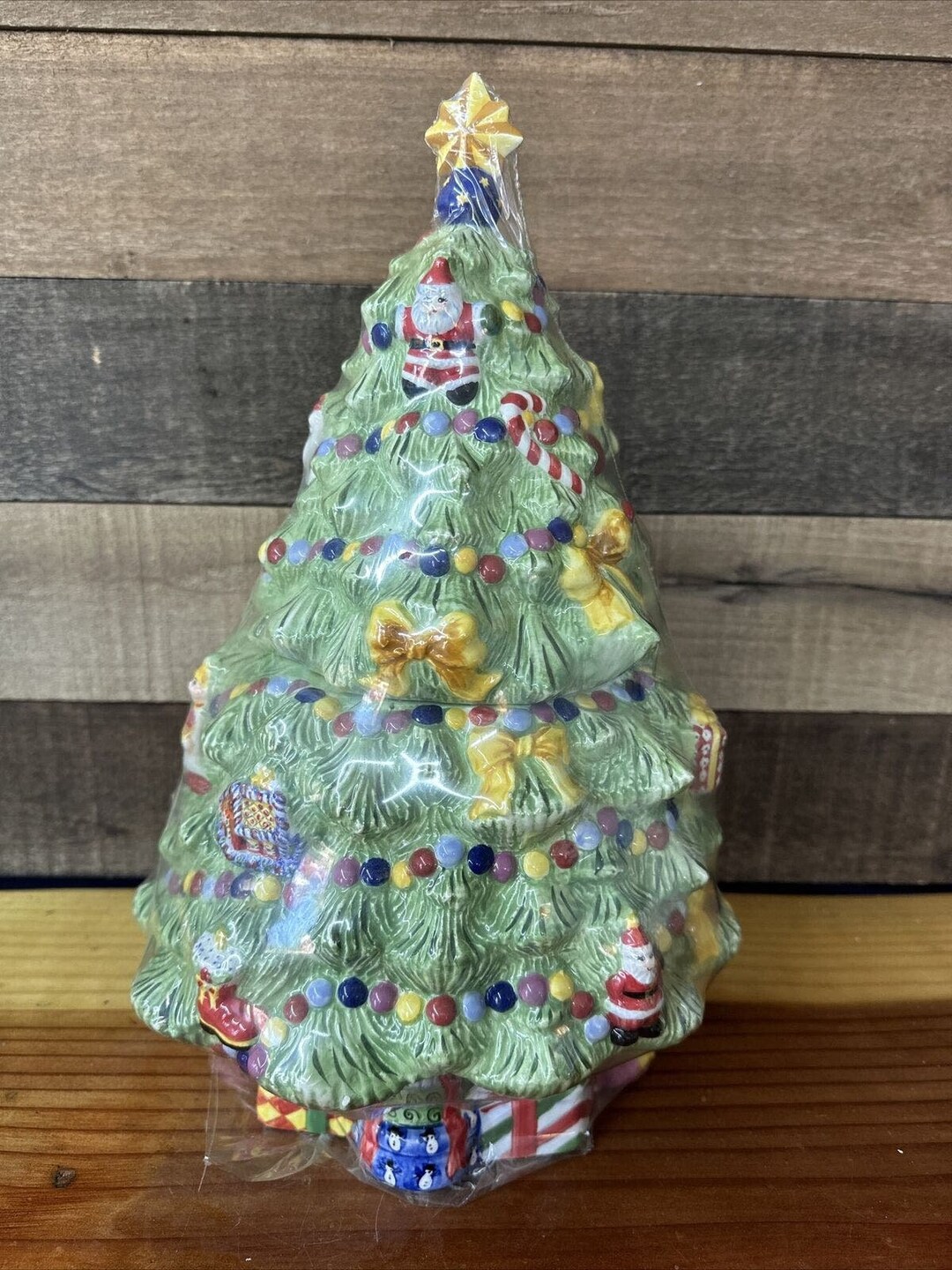 Celebrations by Christopher Radko Traditions, Christmas Tree COOKIE JAR ...