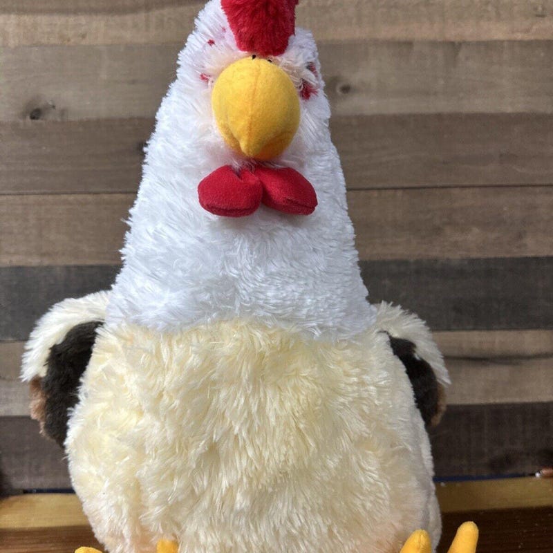 Stuffed Rooster Plush - Etsy