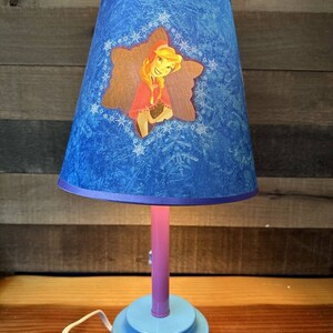 Disney Frozen Elsa & Olaf Cut Outs Nightstand Lamp - Etsy