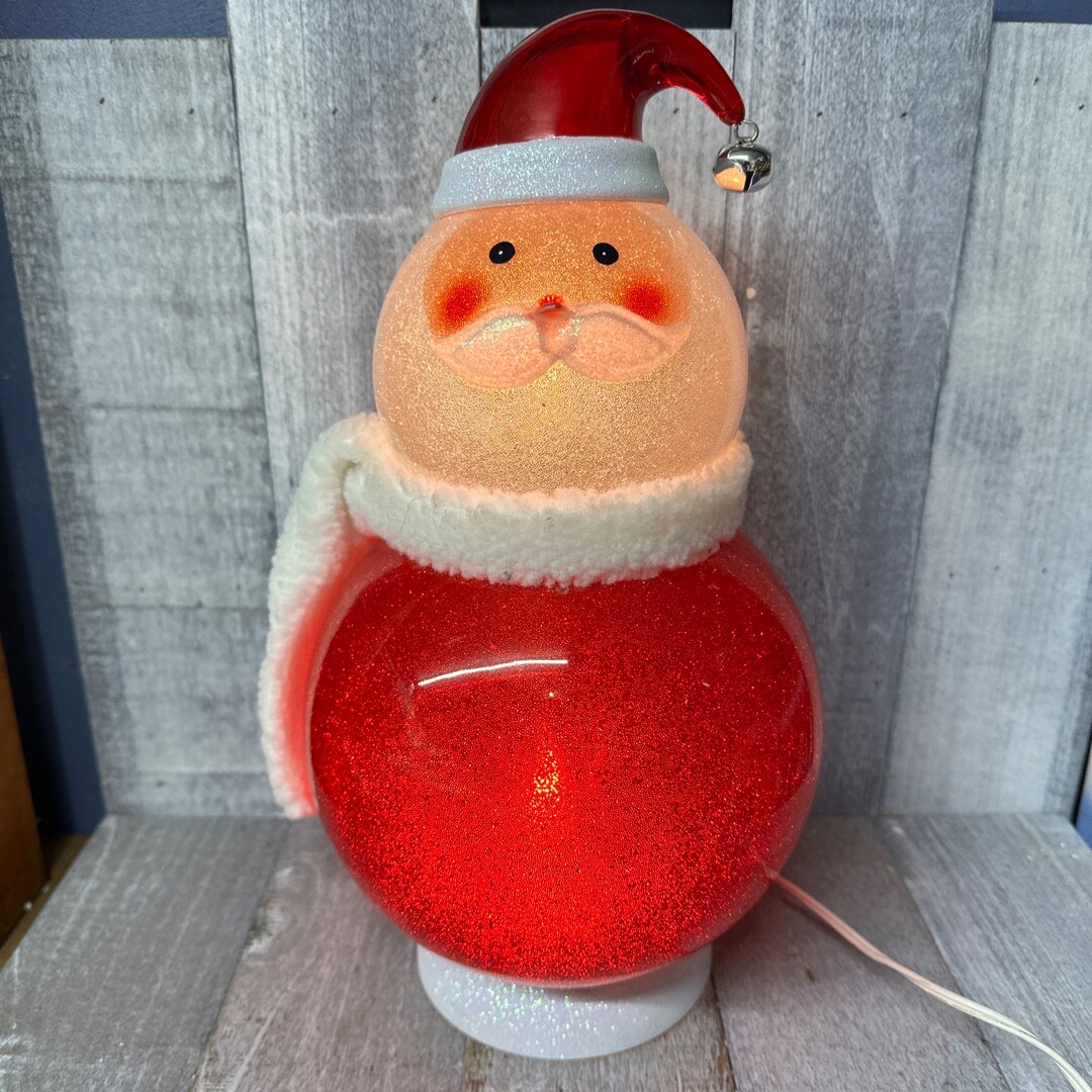 Cracker Barrel Mingle and Jingle Lighted Santa - Etsy