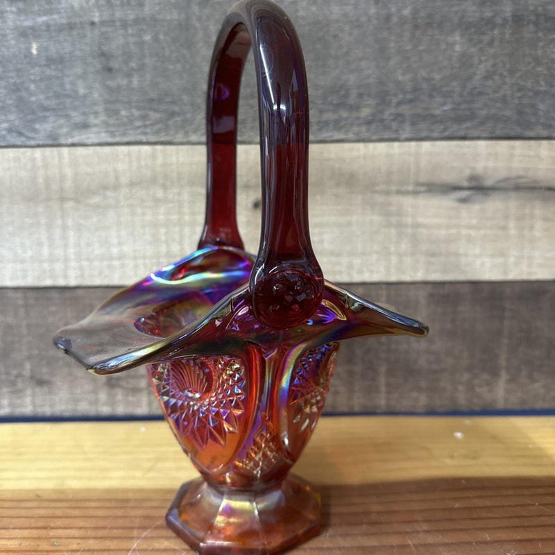 Carnival Sunset Glass - Etsy