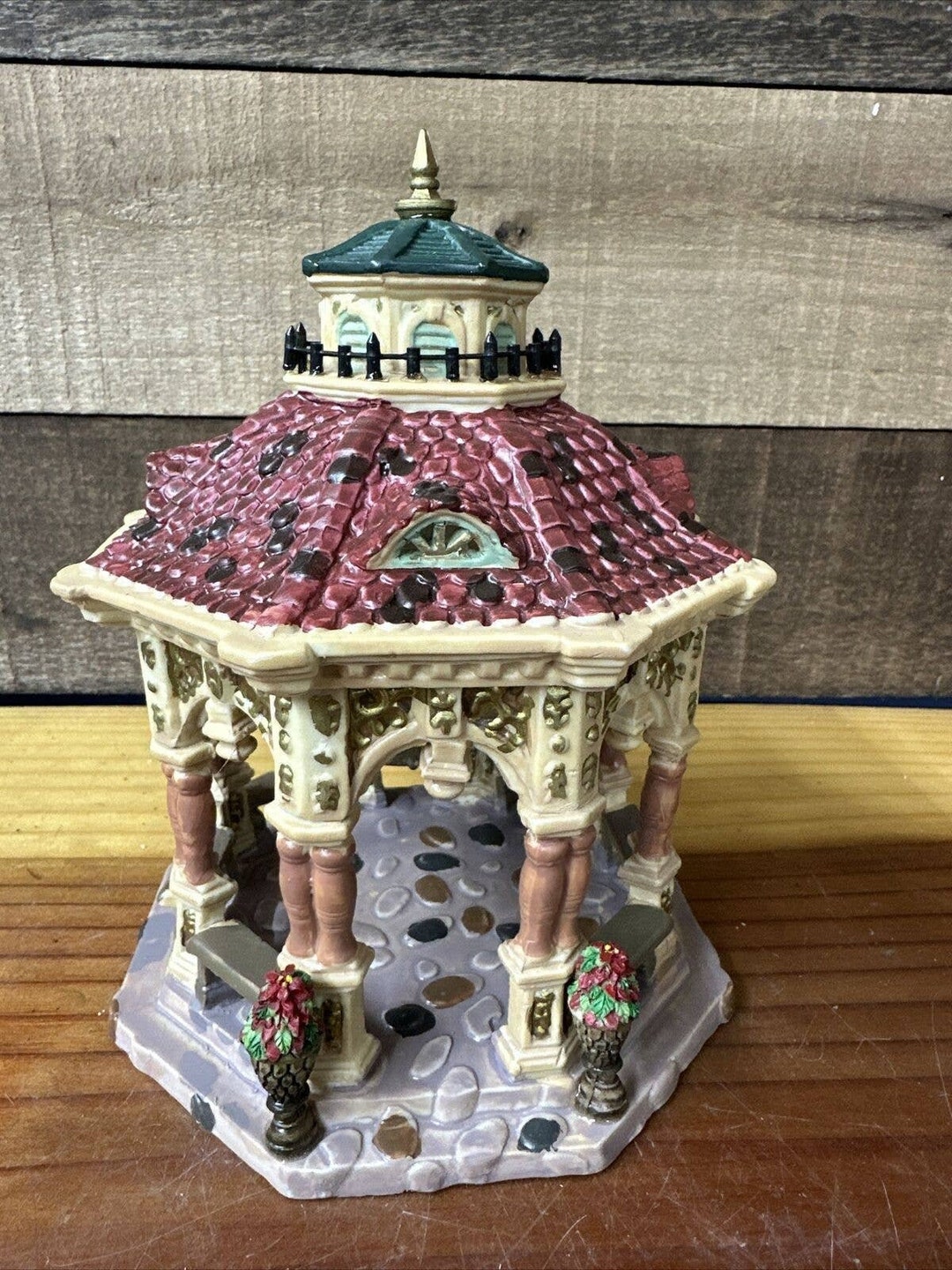 LEMAX Village Collection gilded Gazebo Christmas Tabletop 53532 - Etsy