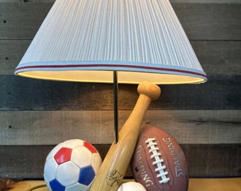 Baseball Lamp - Etsy