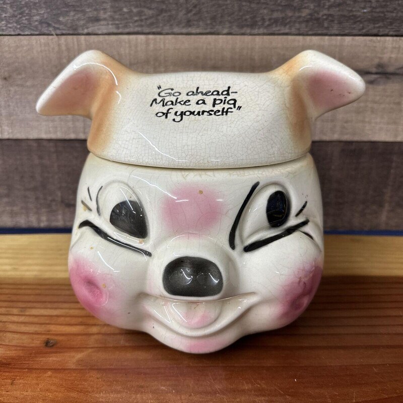 Pig Cookie Jar - Etsy