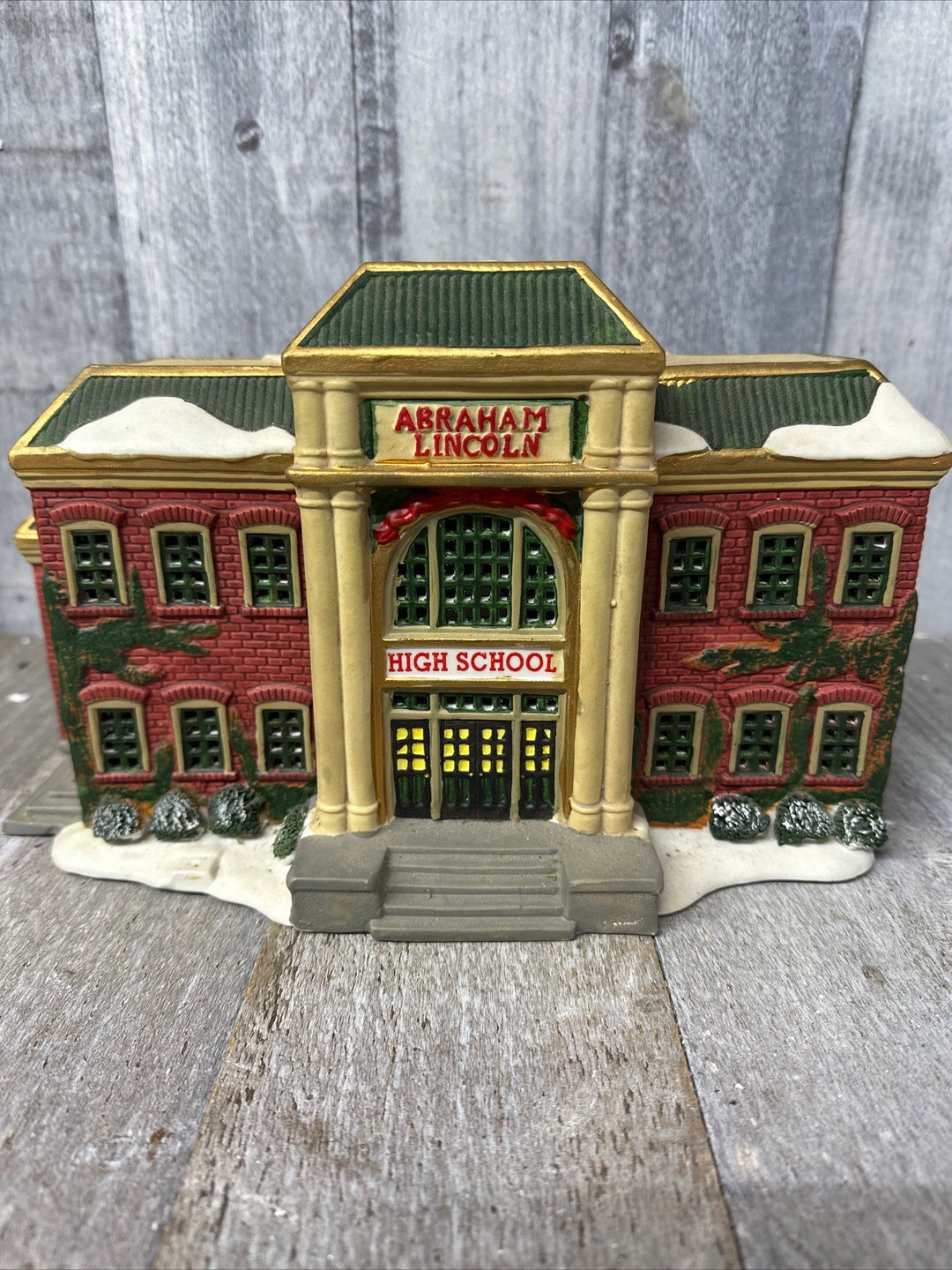 Lemax Jukebox Junction Abraham Lincoln High School - Etsy