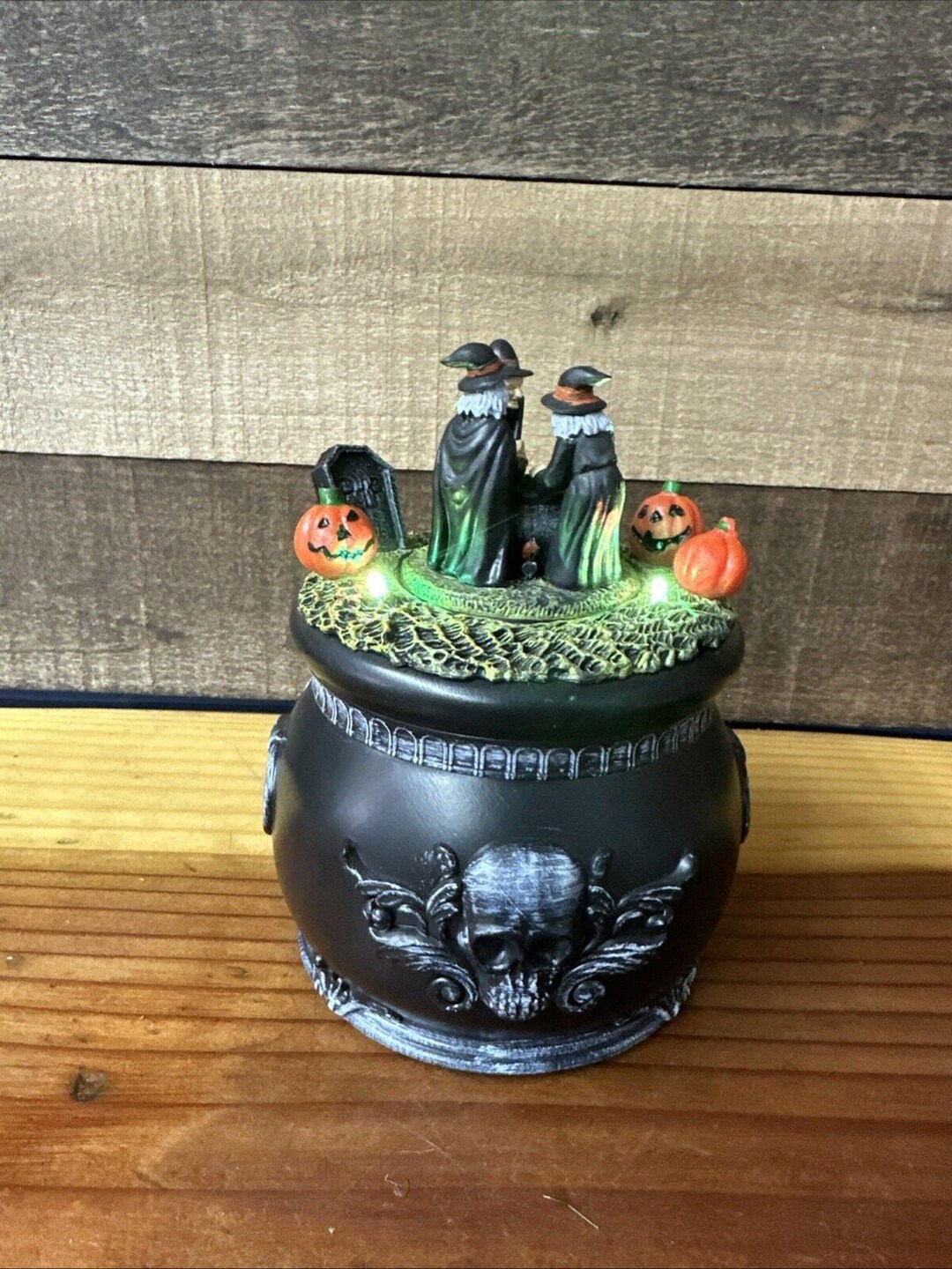 Halloween Animated Haunted Cauldron Witches Spooky Lights Sound - Etsy