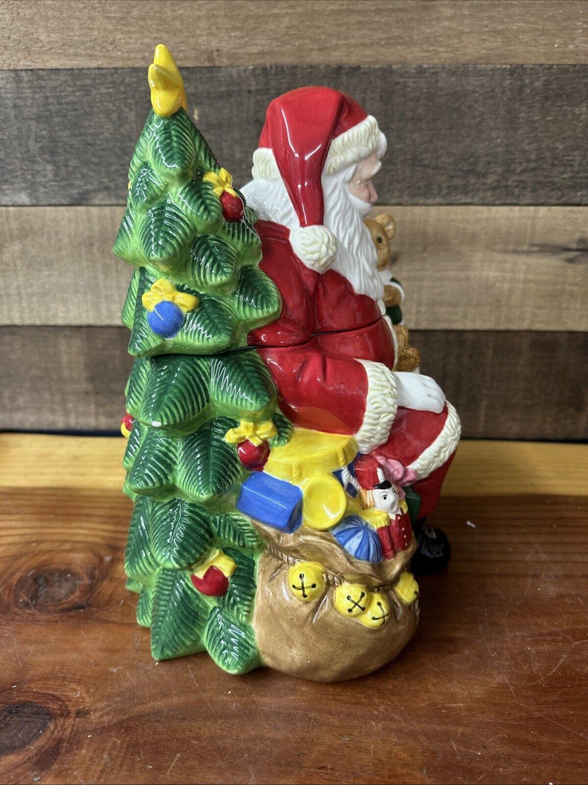 Nikko Ceramics Santa Cookie Jar in Box - Etsy