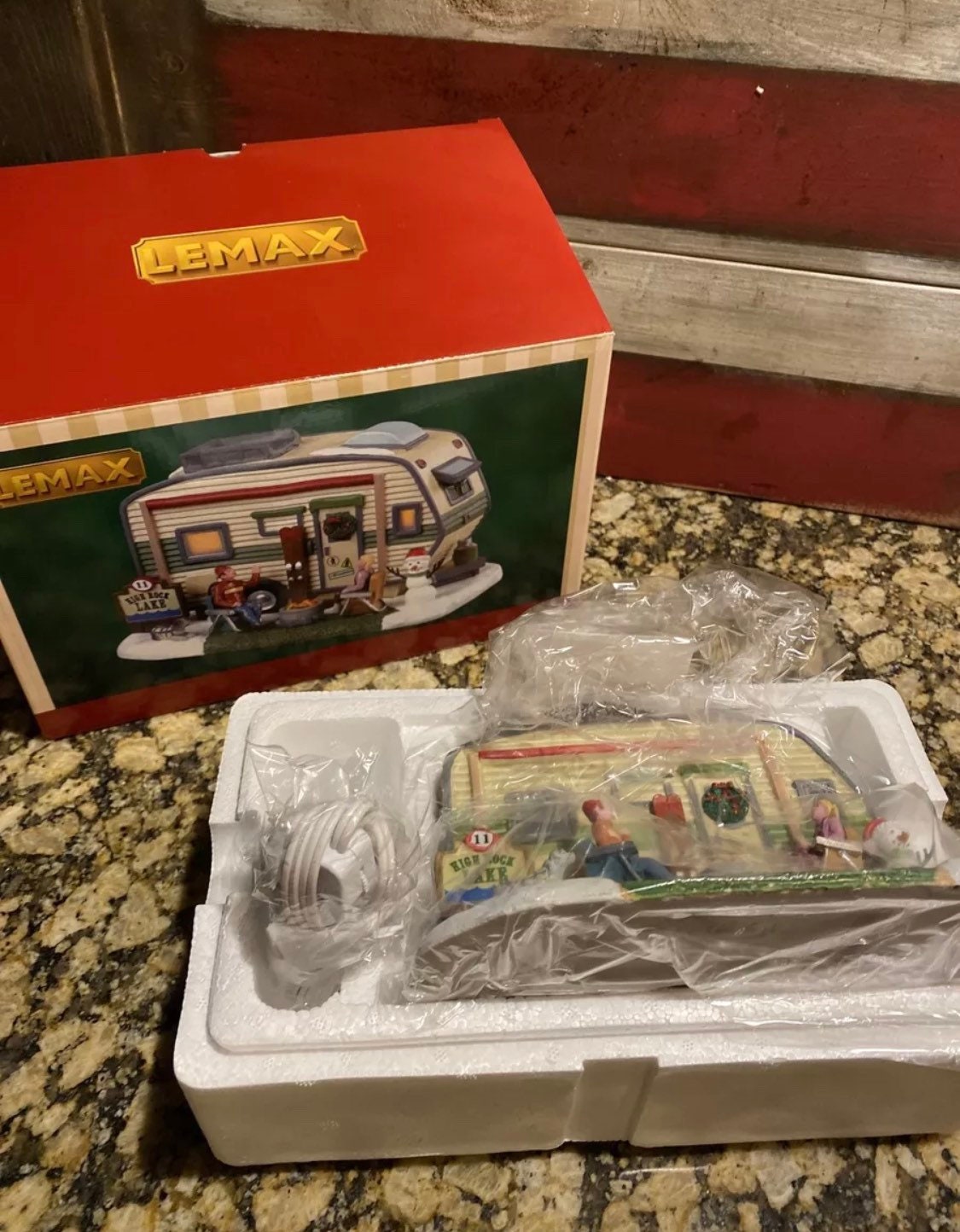 Lemax High Rock Lake Trailer - Etsy Canada