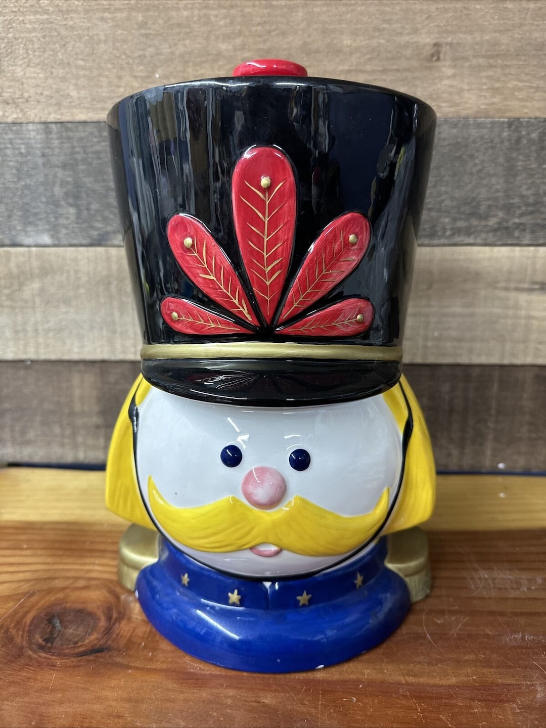 Neiman Marcus Toy Soldier Cookie Jar - Etsy