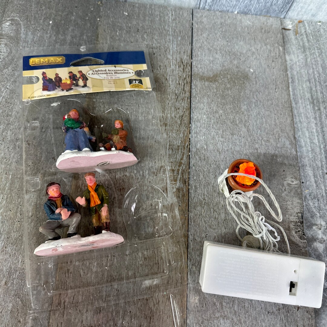 Lemax Bonfire Lighted Accessory - Etsy