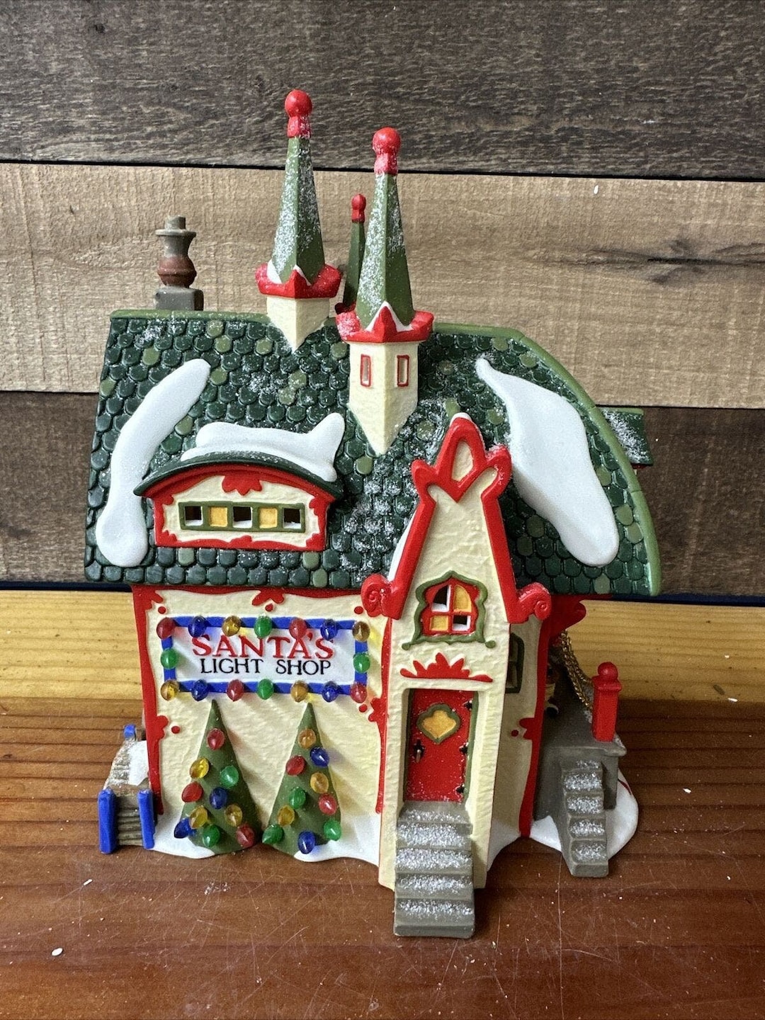 Dept 56 56397 Santa's Light Shop North Pole Series Village Heritage - Etsy