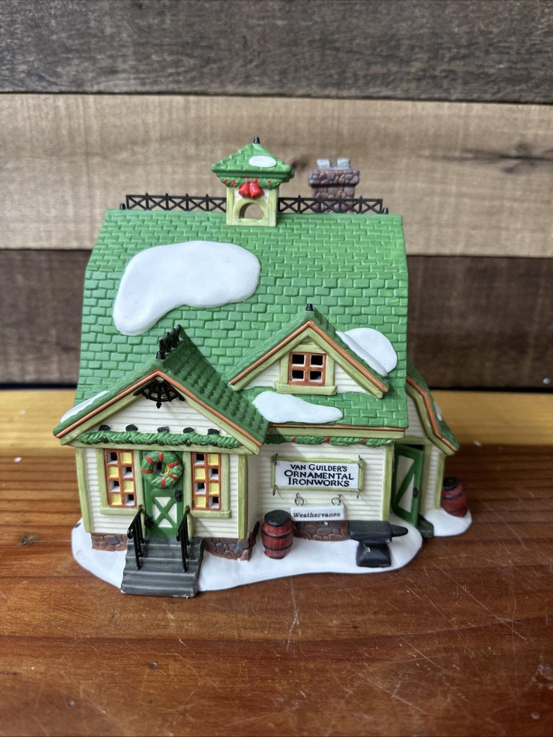 Dept 56 New England Village Van Guilder’s Ornamental Ironworks #56577 ...