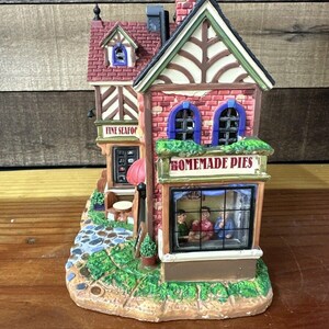 Lemax Churchill's Bakery & Bistro Steak and Chops Village - in Box - Etsy