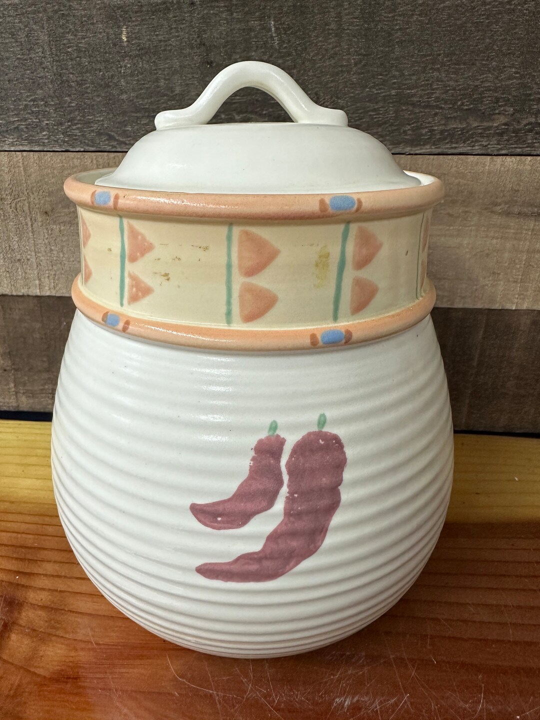 Taos Treasure Craft Cookie Jar - Etsy