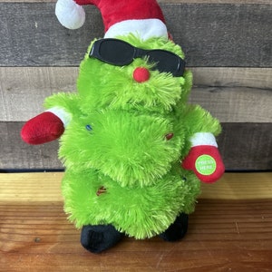 Sound N Light Animatronics Christmas Tree Figure Sings “jingle Bells ...