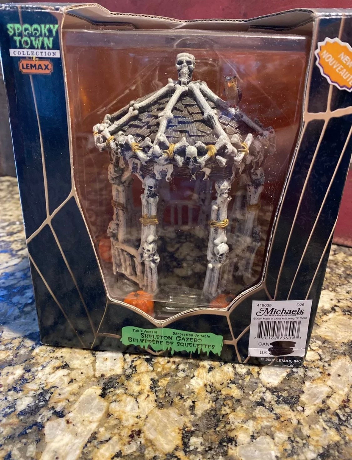 Lemax Spooky Town Skeleton Gazebo - Etsy