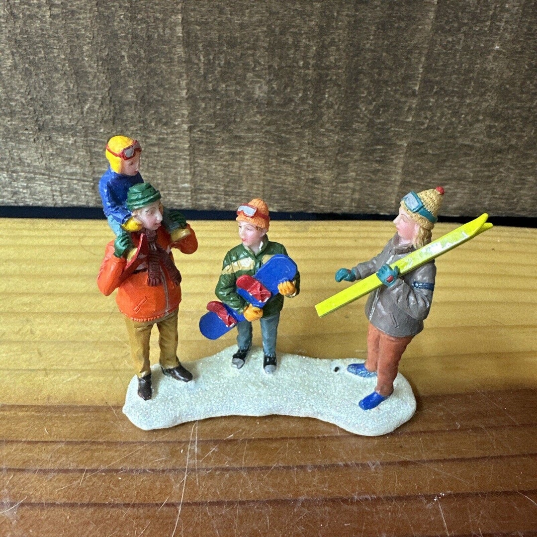 Lemax Christmas Village back at Base Lodge 22558 Alpine Village flaw - Etsy