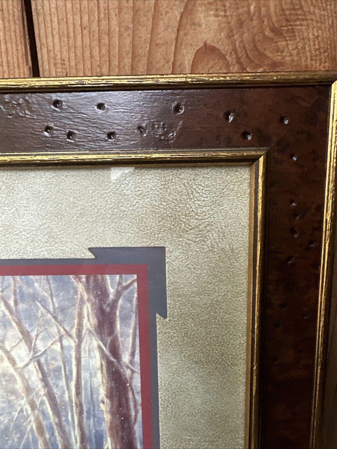 Jack Terry Framed Signed Frame Print Hill Country Homestead 1998 Native ...