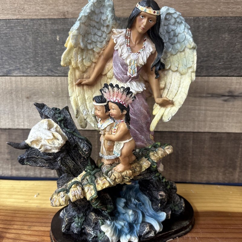 Native American Indian Statues and Figurines - Etsy