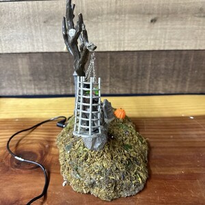 Spooky Town Lemax Caged Monster Battery Operated 2004 Retired - Etsy