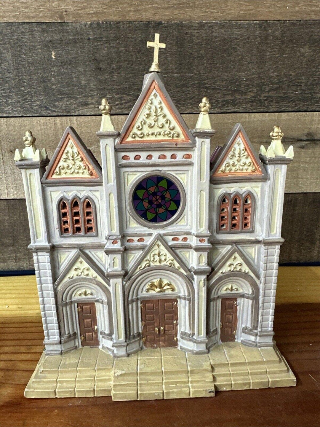 LEMAX French Cathedral #25403 Lighted Building -in Box - Etsy