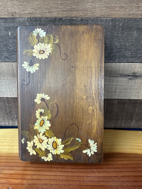 vintage handpainted box vintage - Gem