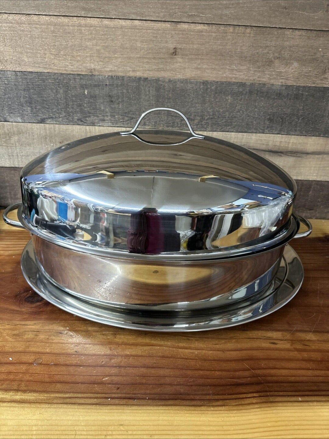 Innova Stainless Steel Chefs Roaster in Box All Pieces - Etsy