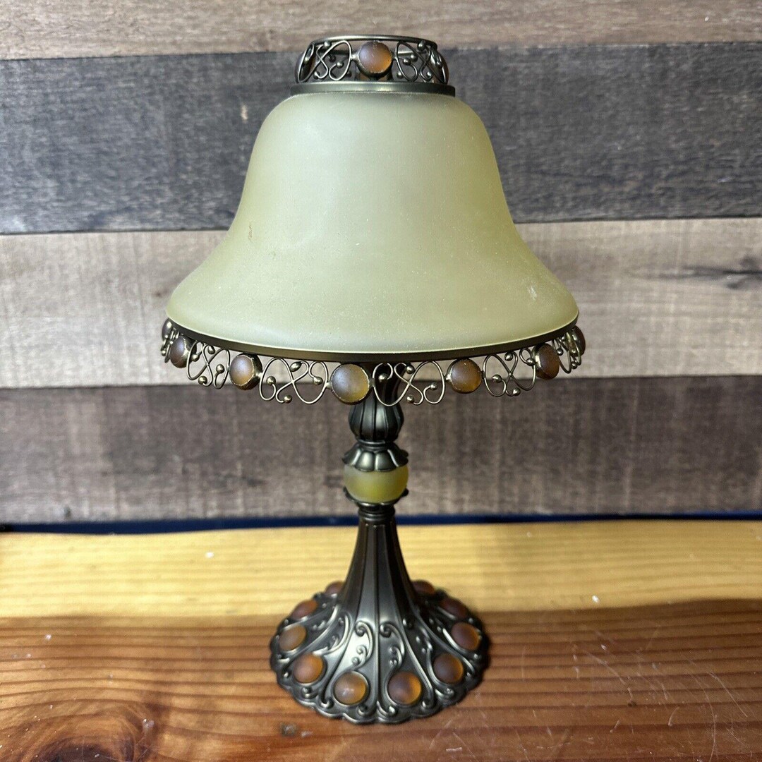 Partylite Paris Retro Collection Bronze Tealight Lamp Candle Holder ...