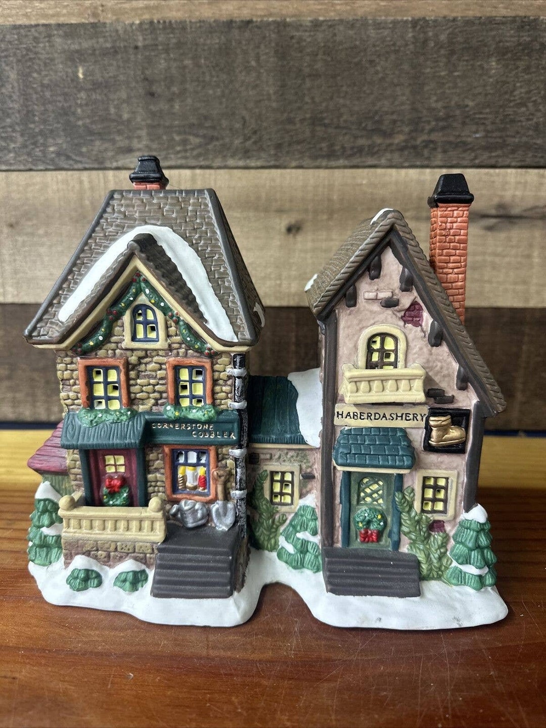 Retired Santa’s Workbench Towne Collection Cornerstone Cobbler ...
