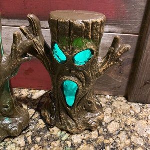 Halloween Spooky Tree 3pcs LED, With Sound Battery-operated - Etsy
