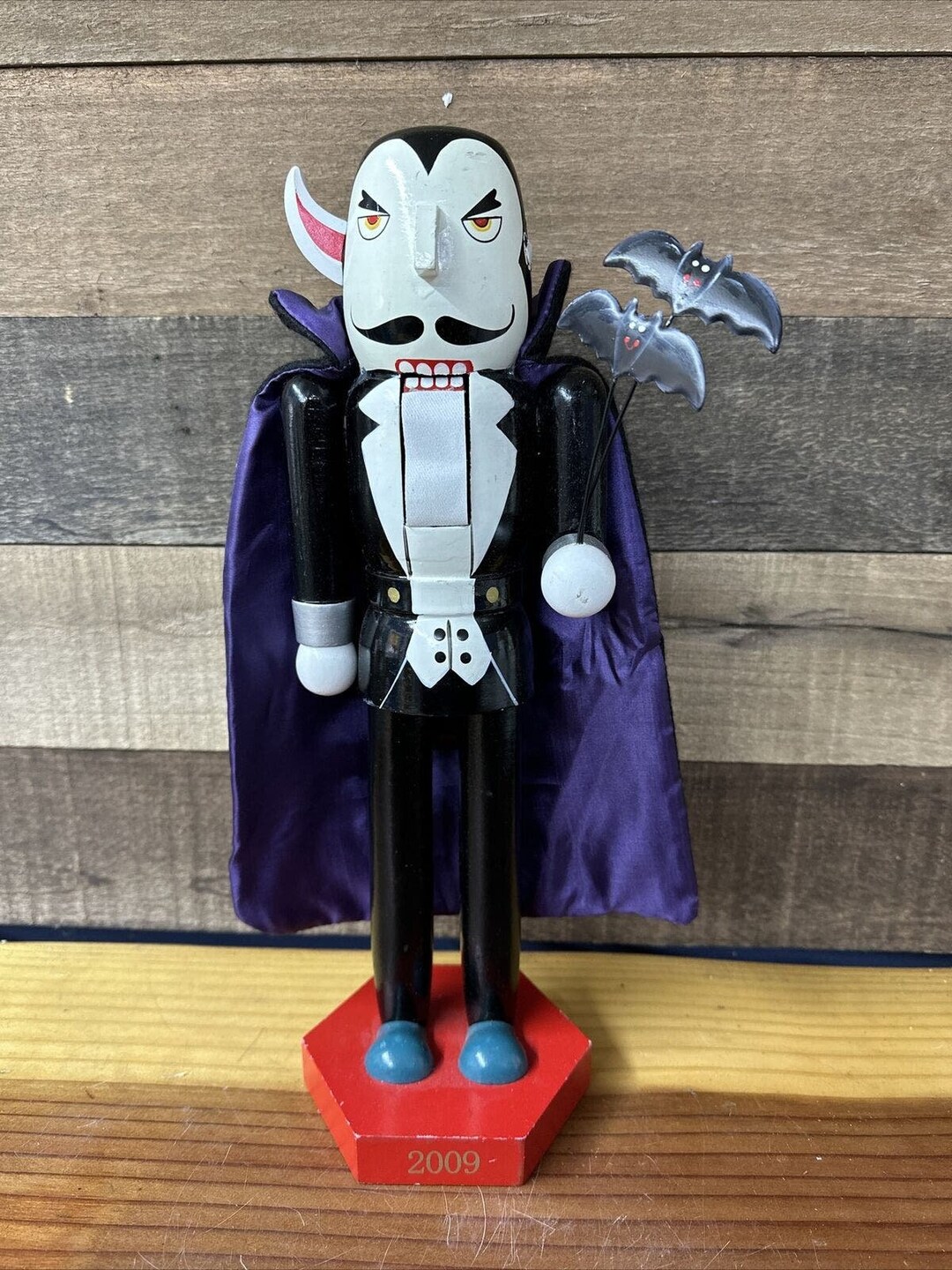 Halloween Nutcracker 14 Dracula 2009 Limited Edition Flaw - Etsy